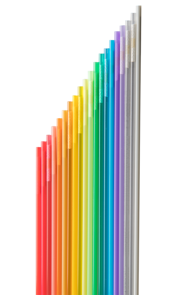 STRAWS 0.50ML PASTEL YELLOW - (PACK OF 2000)