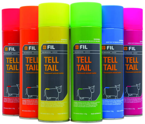 FiL Tell Tail - Aerosol Tail Paint (Pack of 6 Cans) - Genetics Australia