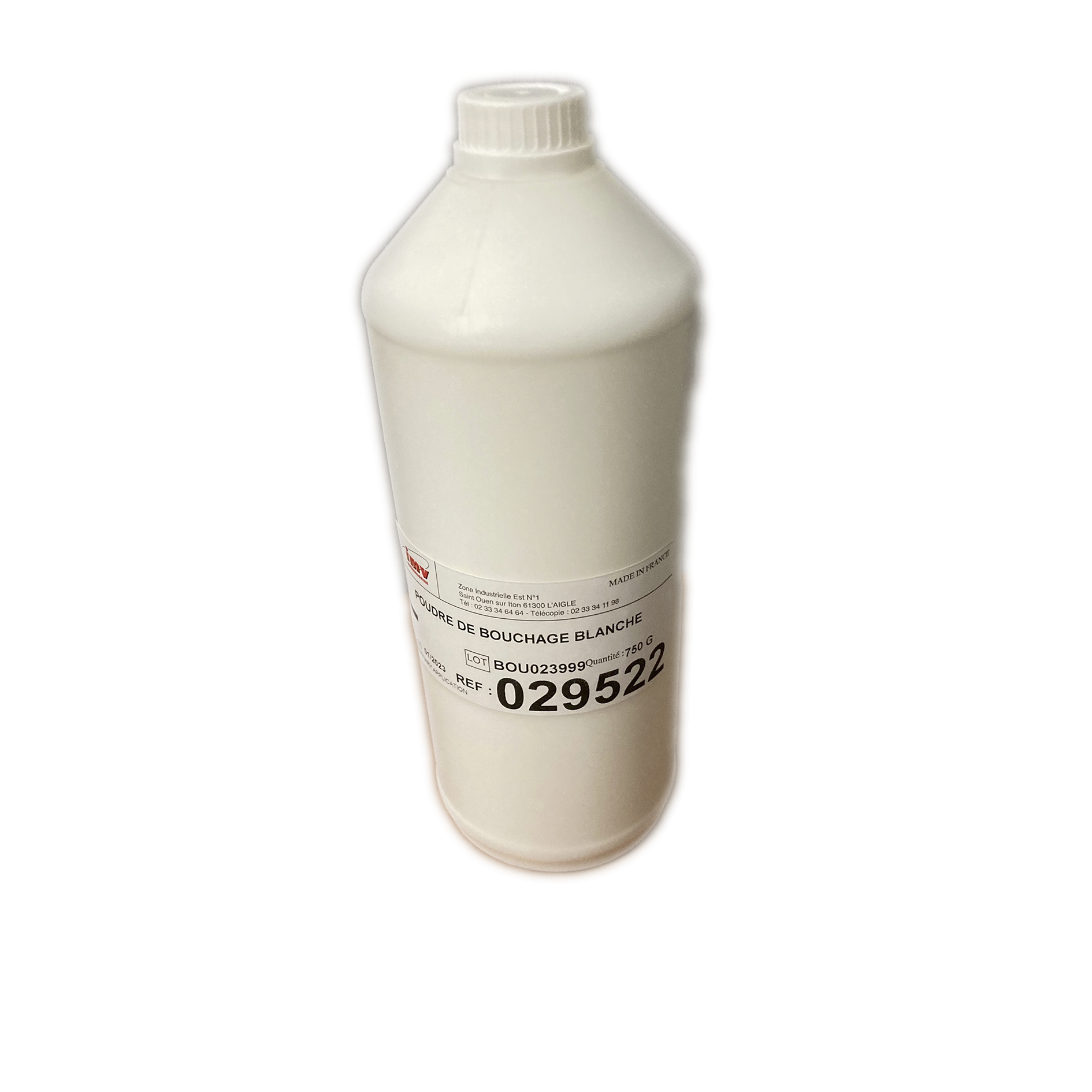 Sealing powder - IMV - seals AI straws - White - Genetics Australia