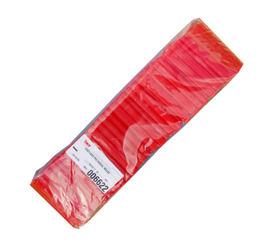 AI straw storage goblet - Polygonal - IMV Visotube - Red (pack of 300 ...